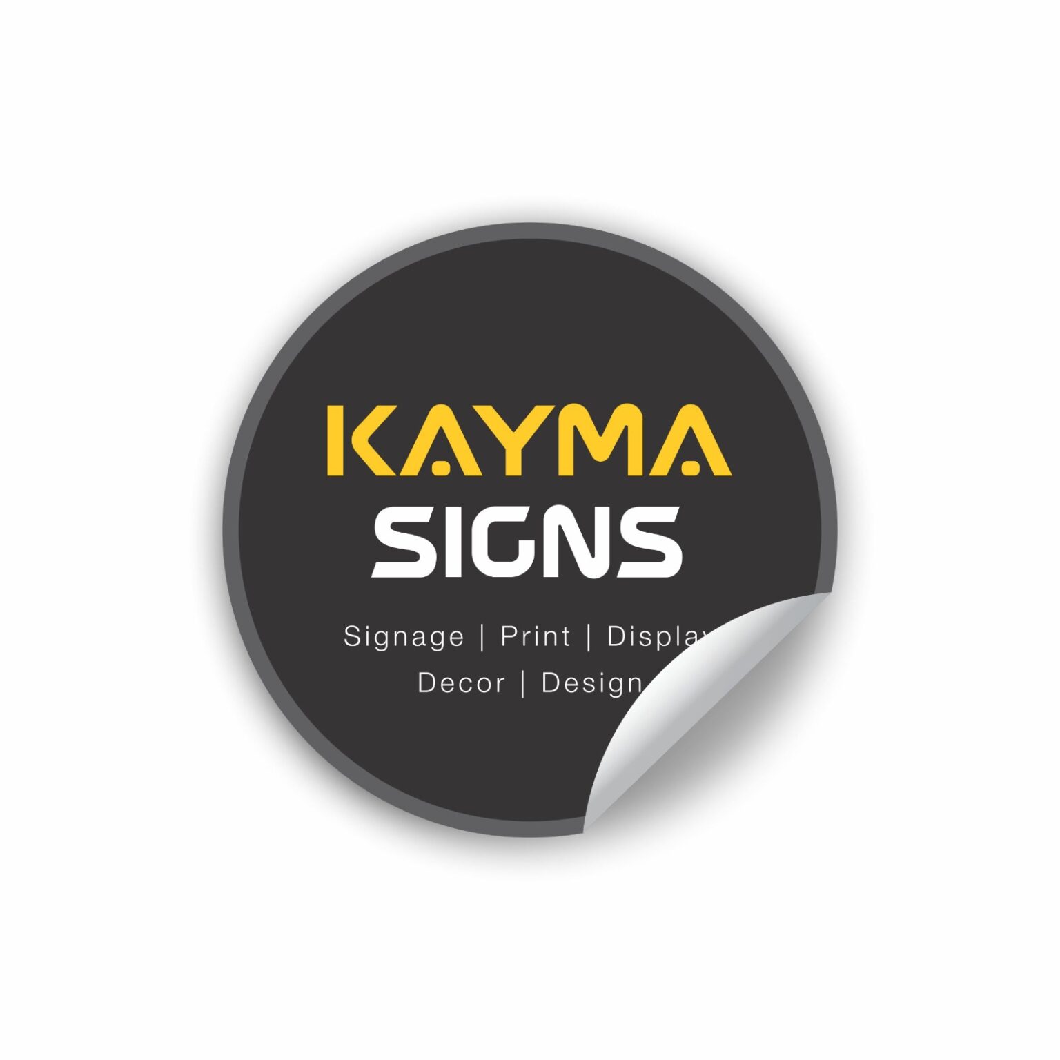 Stickers - Kayma Signs